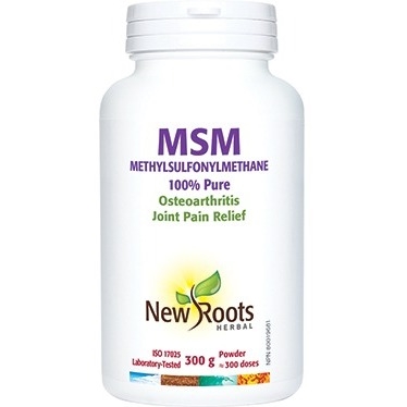 New Roots MSM powder 300g – LifeForce Herbal Healing Centre